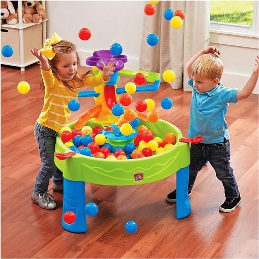 【Step2 ステップ2】 ビジーボール プレイテーブル Busy Ball Play Table ウォーターテーブル/水遊び/知育玩具/大型 ...