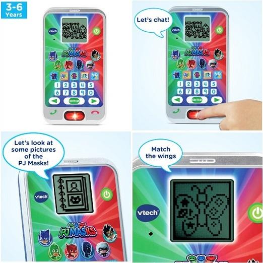 【VTech】 パジャマスク スーパー ラーニングフォン VTech PJ Masks Super Learning Phone 英語学習 ...