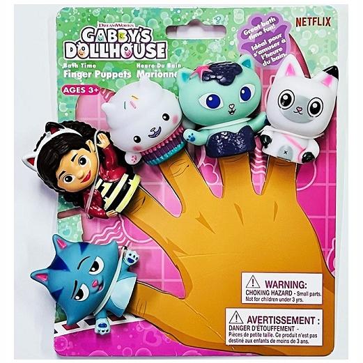 Gabby's Dollhouse Finger Puppets ギャビー ドールハウス 指人形 5個セット/フィンガーパペット/人形 ...