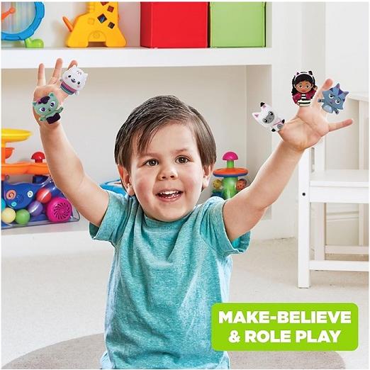 Gabby's Dollhouse Finger Puppets ギャビー ドールハウス 指人形 5個セット/フィンガーパペット/人形 ...