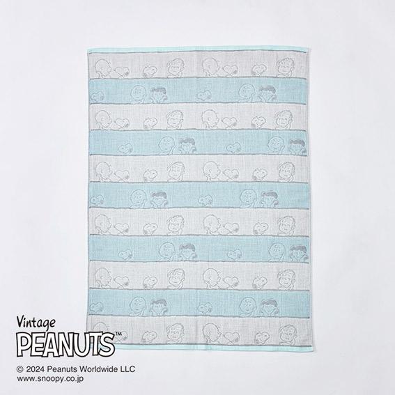 西川（nishikawa） PEANUTS ベビー6重ガーゼケット 西川【WR53481600】スヌーピー ビニールバッグ入り 日本製 出産 ...
