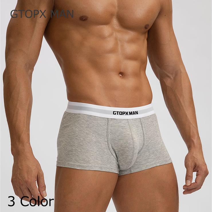 Classic Boxer Base 2024New メンズ ポーチUP リブ生地 セクシー下着 ストレッチ 定番 吸水速乾 柔らかい 通気性 王道ボクサー : インソレンドジャパン - 通販 ...