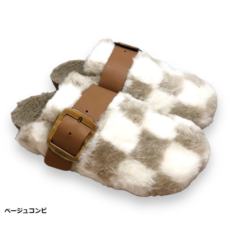 Gabor ガボール ファー ミュール サボ ルームシューズ 靴 33071 : あかい靴 - 通販 - Yahoo!ショッピング
