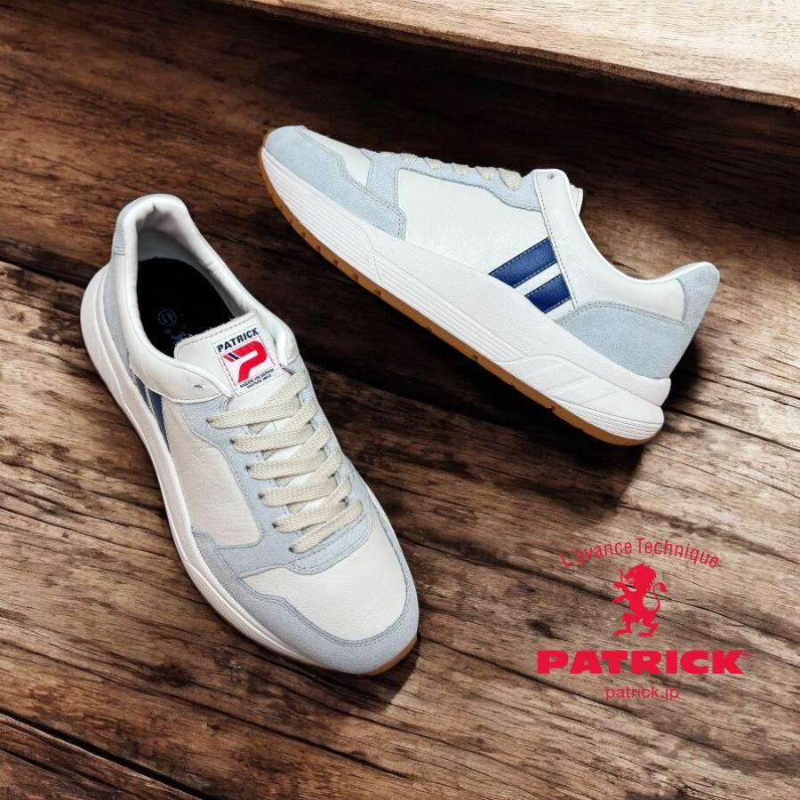 PATRICK 2025春夏新作 パトリック MAYRAIRA マイライラ 507002 WH/BU ホワイト/ブルー スニーカー カジュアル ...