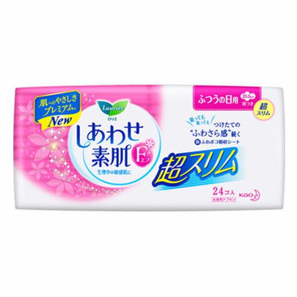 ロリエ しあわせ素肌 超スリムふつうの日用羽つき(24コ入)【ロリエ】 : 4901301282408 : アカカベオンラインショップ ...