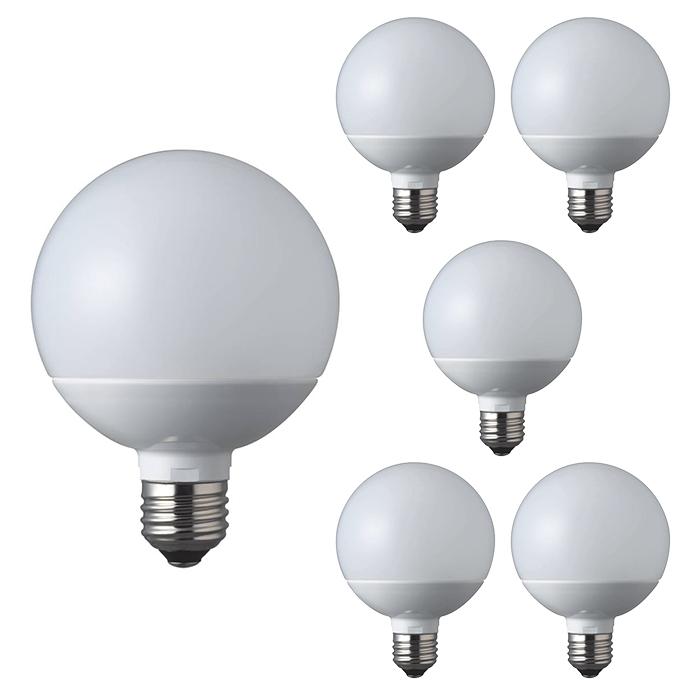 Panasonic LDG4LG95W パナソニック LED電球 ボール電球タイプ 40W形相当 電球色 口金E26 6個セット LDG4L-G/95/W : あかり電材 - 通販 ...
