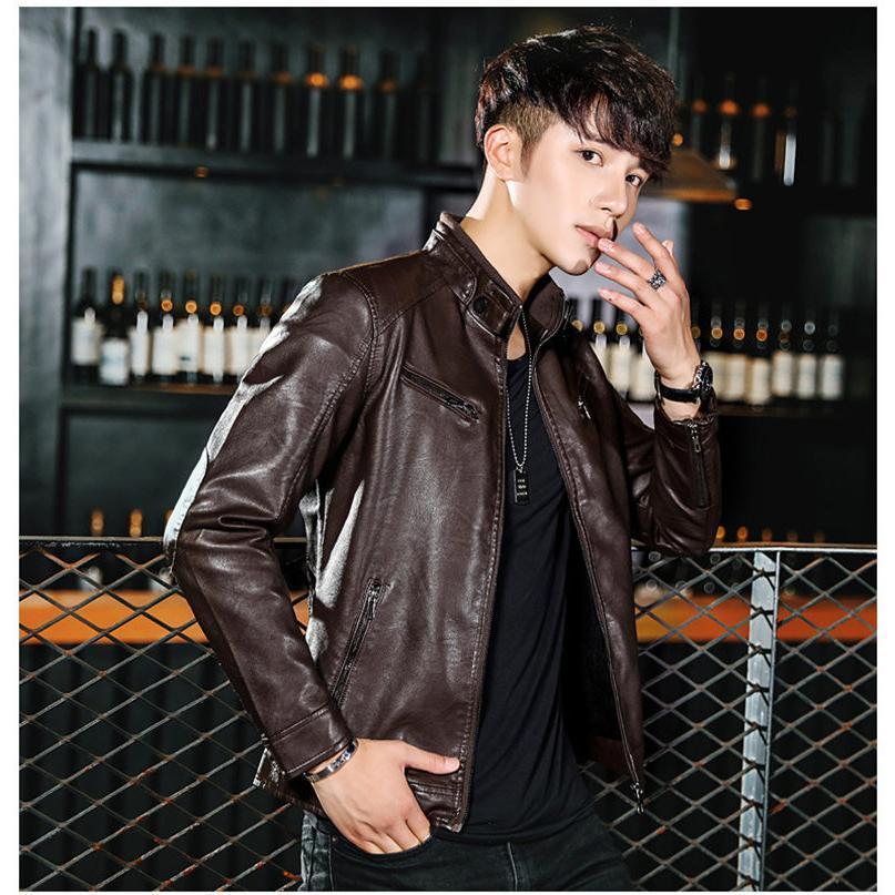 ライダースジャケット レザージャケット バイクジャケット ジャケット メンズ マルチポケット 防風 寒さ対策 大きいサイズ 立ち襟 お兄系 おしゃれ : 92akar-1000312 ...