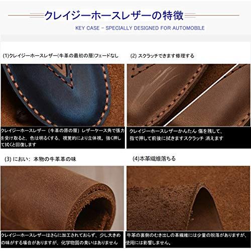 YANMW 適合スバル キーケース 本革 レザー製 キーカバー フレヴォーグ レガシィ B4 インプレッサ G4 WRX S4 ST : あかるストア - 通販 - Yahoo!ショッピング