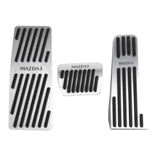 BOYOUS マツダ3 セダン/ファストバック BP系 アルミ ペダル アクセル ブレーキ フットレスト カバー 滑り止め付 被せる ゴム MA : あかるストア - 通販 - Yahoo ...