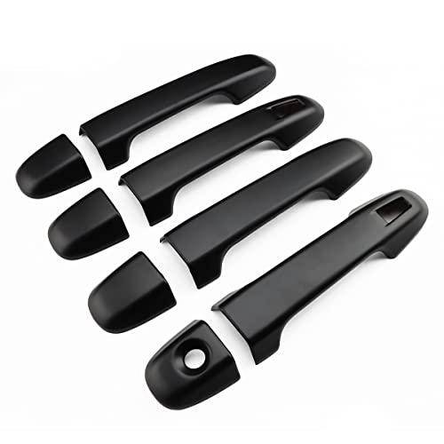 MARCHFA（スバル フォレスター sk、スバルXV、スバル インプレッサ）外装ドアハンドルカバートリム（艶消しブラック センサー穴×2） : ujr61125ad9fb : あかるストア ...