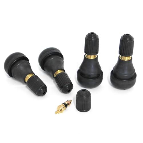 太平洋工業PACIFIC 二輪車用 チューブレスバルブ TR-412 CL パッキン付キャップ ショートタイプ 4個セット+ 予備バルブコアNO : あかるストア - 通販 - Yahoo ...