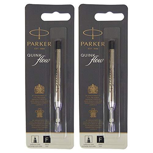 パーカー PARKER ボールペン 替え芯 クインクフロー QUINK FLOW リフィール ブラック F・細字 0.8mm 2本セット 195 : ujr8a2afc9071 : あかる ...
