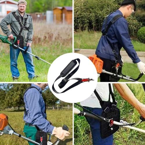 Itisyou 草刈り機 肩掛けベルト ハーネス 刈払機 肩掛け 刈払機肩掛けバンド 調整可能 草刈機プロ用ハーネス 草刈り機用アクセ : あかるストア - 通販 - Yahoo!ショッピング