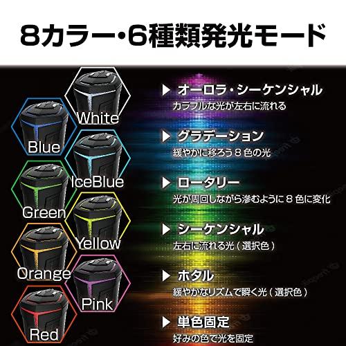 星光産業EXEA 車内用品 灰皿 エクセア シーケンシャルライトアッシュ BK ED-239ドリンクホルダー型 LED付き ブラック : あかるストア - 通販 - Yahoo!ショッピング