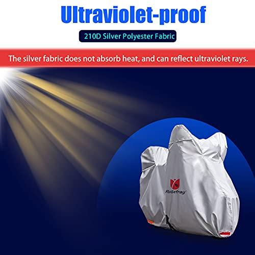 Rosefray バイクカバー 6L-BOX 210D 厚手 255cmまで対応 スマートサイズ 高機能 撥水 UVカット 大型 車体カバー 耐 : あかるストア - 通販 - Yahoo ...