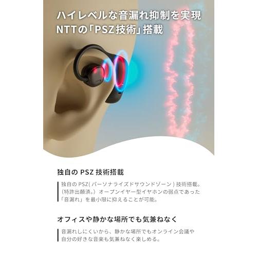 NTT sonority nwm ヌーム オープンイヤー イヤホン 耳スピ 耳を塞がない 有線 型 nwm MWE001 / PSZ技術搭載 空 : ujref5e838161 : あかる ...