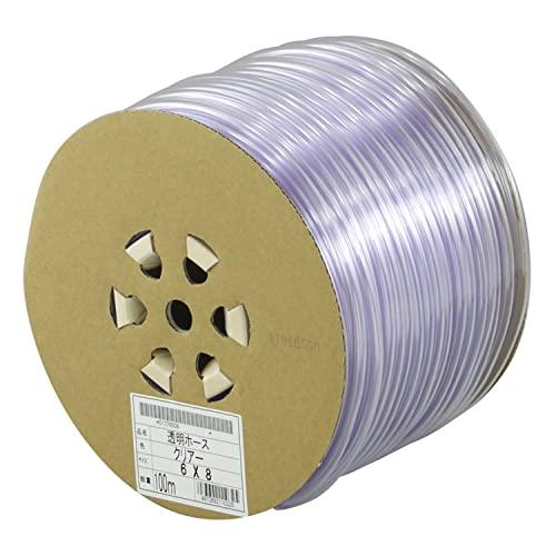三洋化成 透明ホース 6×8mm 100m TM-68D 100T クリア : あかるストア - 通販 - Yahoo!ショッピング