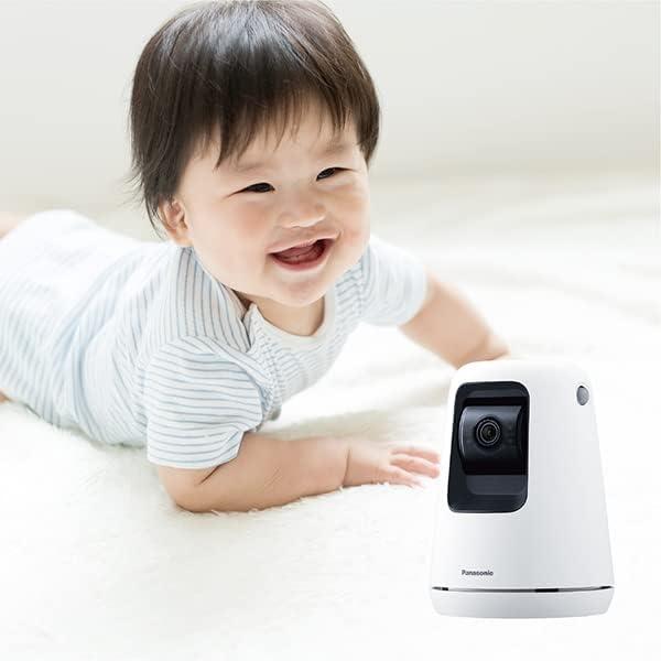 【在庫有り】KX-HBC200-W(ホワイト) パナソニック ベビーカメラ モニター ネットワークカメラ 1080p オーディオ&モーション ...
