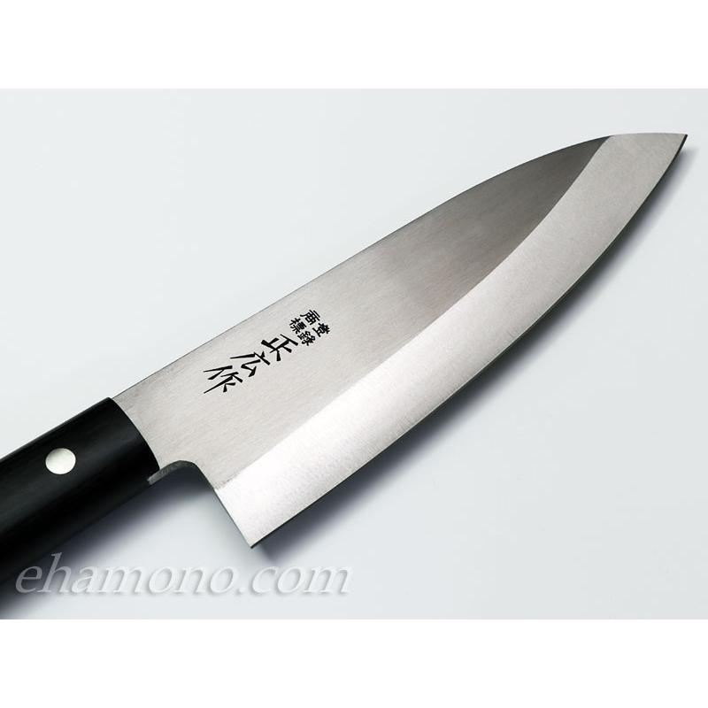 正広作 ステンレス鋼出刃165 黒合板柄 :M-10606:ehamono Yahoo!店 - 通販 - Yahoo!ショッピング