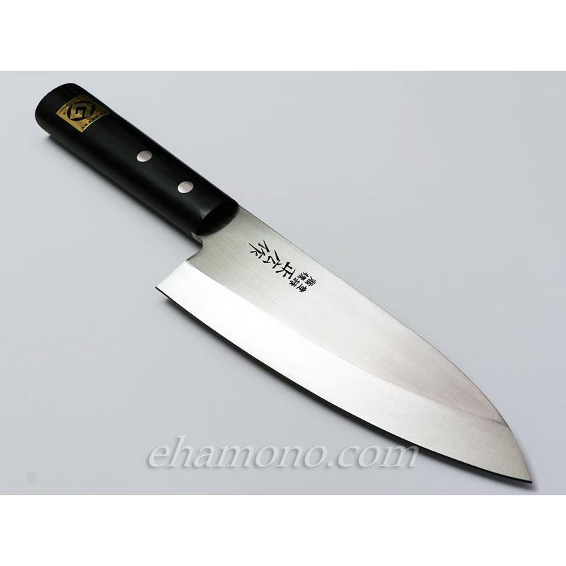 正広作 ステンレス鋼出刃165 黒合板柄 : ehamono Yahoo!店 - 通販 - Yahoo!ショッピング