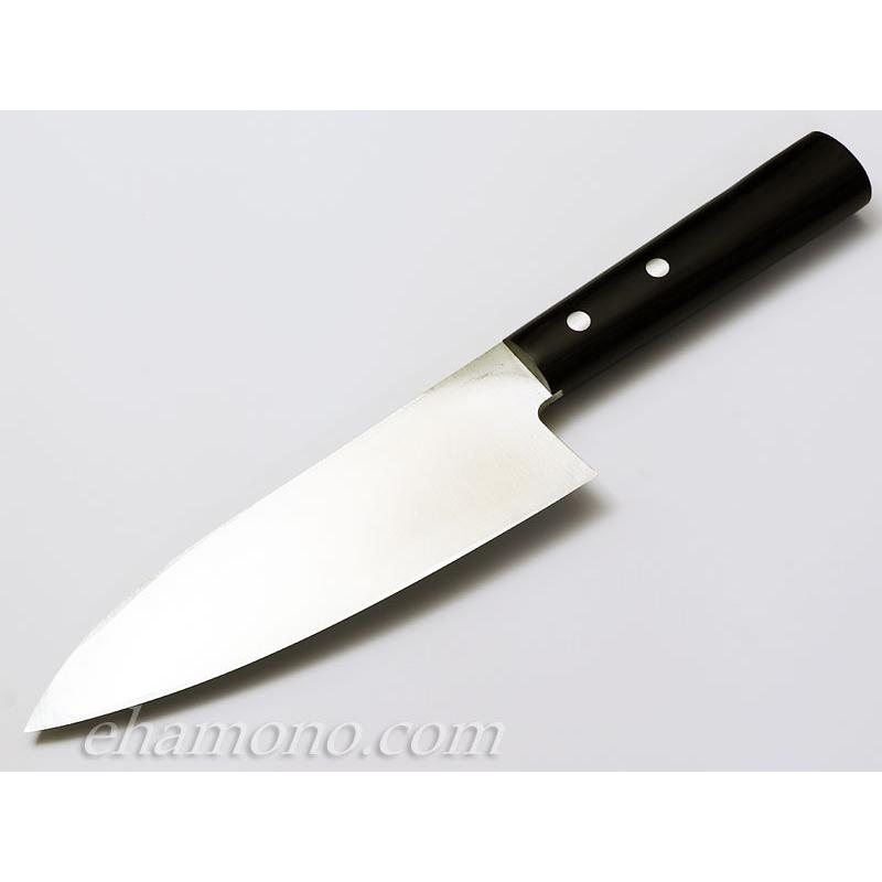 正広作 ステンレス鋼出刃165 黒合板柄 : ehamono Yahoo!店 - 通販 - Yahoo!ショッピング