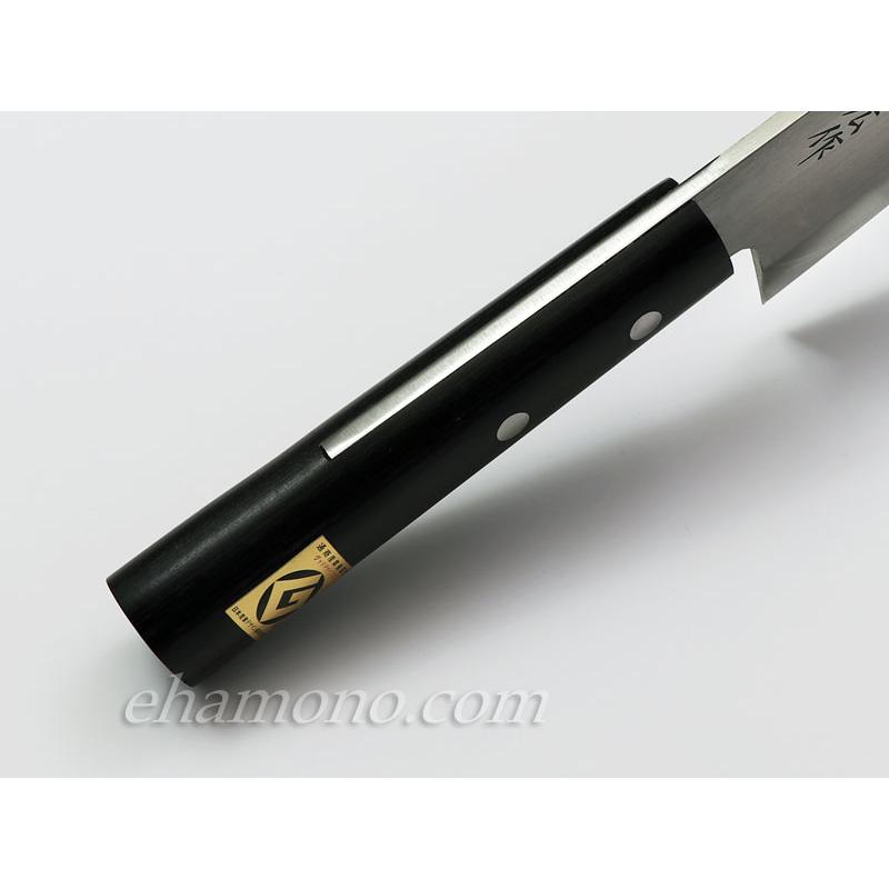 正広作 ステンレス鋼出刃165 黒合板柄 : ehamono Yahoo!店 - 通販 - Yahoo!ショッピング