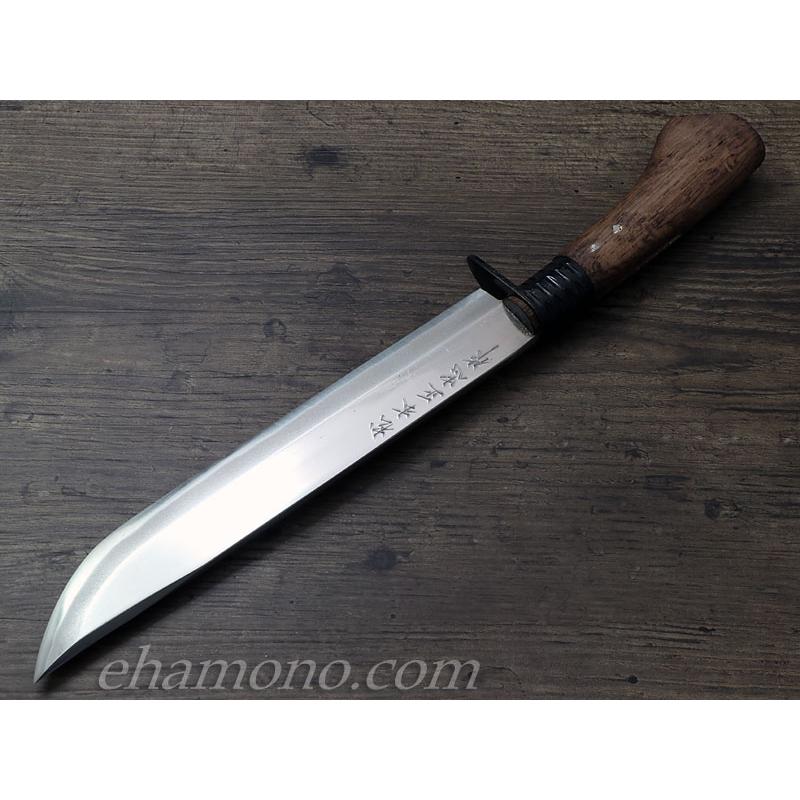 土佐鍛冶 松本正忠作 青鋼 狩猟剣鉈8寸 240 : ehamono Yahoo!店 - 通販 - Yahoo!ショッピング