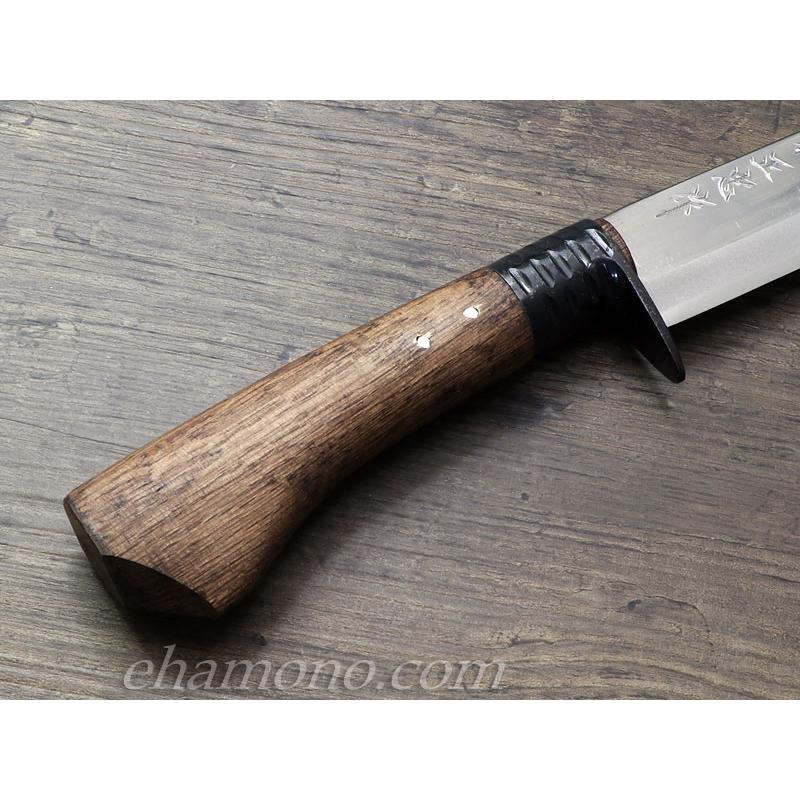 土佐鍛冶 松本正忠作 青鋼 狩猟剣鉈8寸 240 : ehamono Yahoo!店 - 通販 - Yahoo!ショッピング