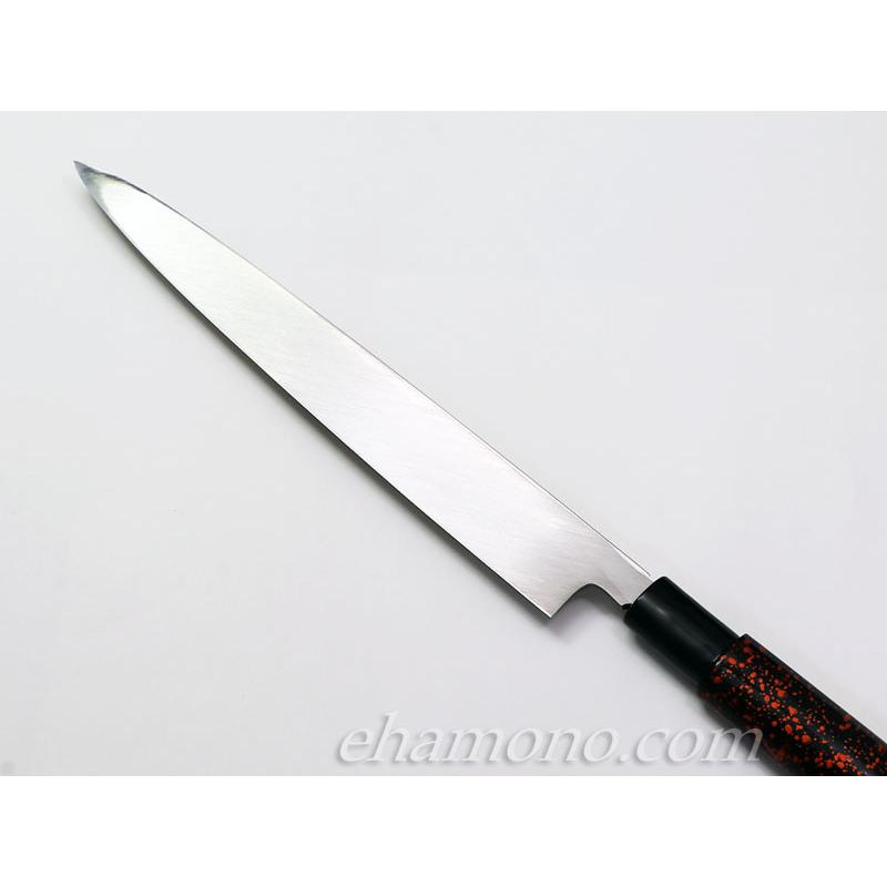 堺孝行 和包丁 四季彩 金茶 INOX 柳刃240 : ehamono Yahoo!店 - 通販 - Yahoo!ショッピング