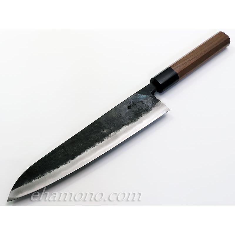 堺孝行 青二鋼 黒打和牛刀210 : ehamono Yahoo!店 - 通販 - Yahoo!ショッピング