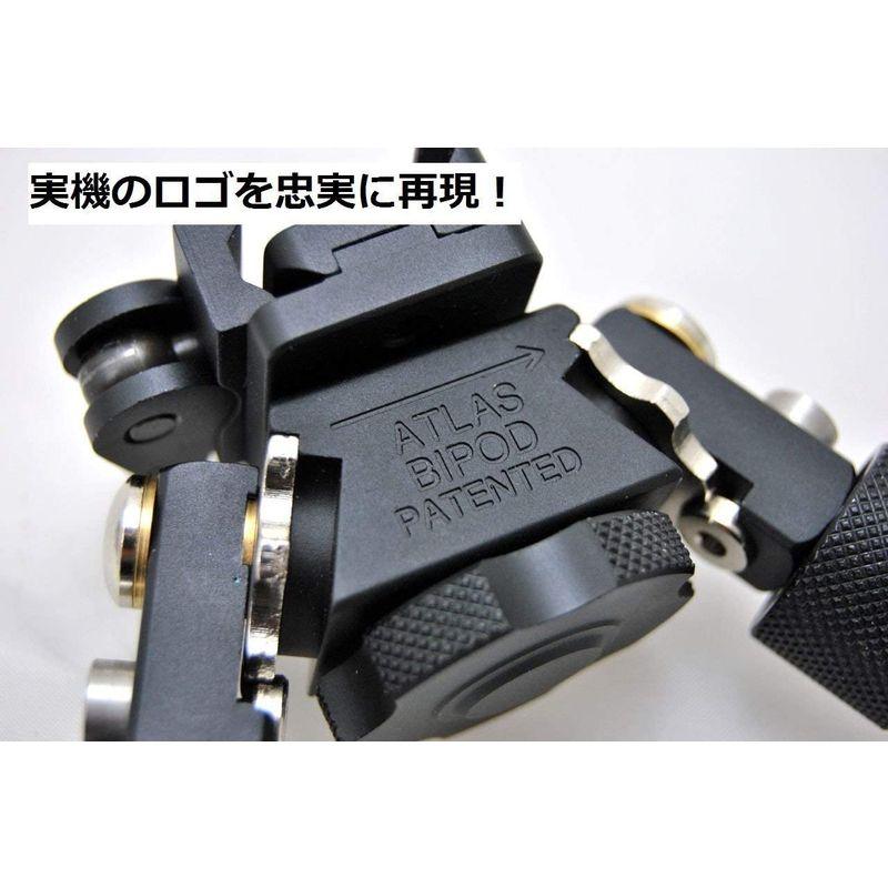 NEXT.INC BT10-LW17 アトラス バイポッド QDマウント 20mmレイル対応 360度回転 5段階傾斜 4段階高さ調整可能 : 20221022131927-00948 ...
