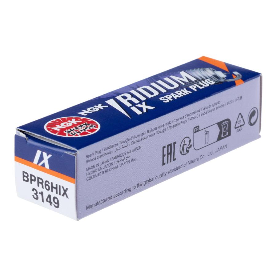 日本特殊陶業(NGK) スパークプラグイリジウムIX(ターミナル分離型/ターミナル付) 熱価6 BPR6HIX : KENちゃんSHOP2-2-2 - 通販 - Yahoo!ショッピング