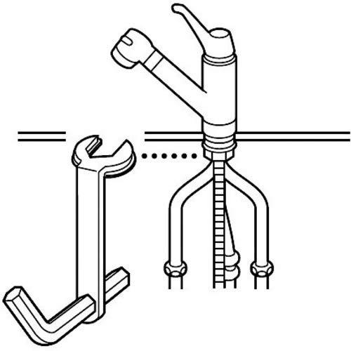 SANEI ナット締付工具 ナット式ワンホール混合栓用 水栓用工具 六角対辺46mm用 長さ200mm R353 : KENちゃんSHOP2-2-2 - 通販 - Yahoo!ショッピング