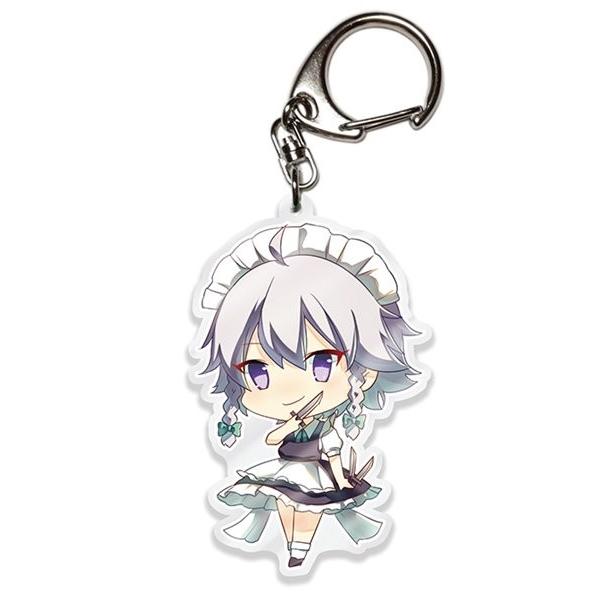 東方アクリルキーホルダー 十六夜咲夜 / AbsoluteZero :2100000096244:アキバホビー Yahoo!店 - 通販 - Yahoo!ショッピング