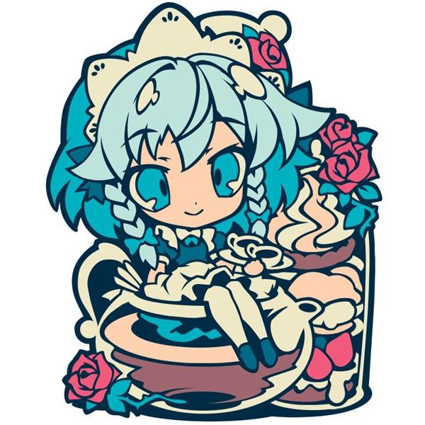 東方ラバーキーホルダー咲夜Ver8 / こすぷれ喫茶娘々 : アキバホビー Yahoo!店 - 通販 - Yahoo!ショッピング