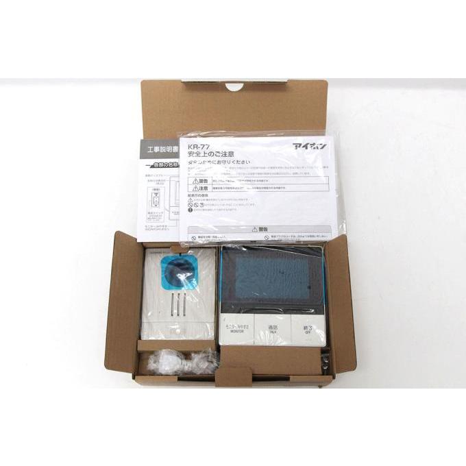 未使用品｜アイホン KR-77 ワイヤレステレビドアホンセット カメラ付ワイヤレス玄関子機・モニター付ワイヤレス親機 セット πA1905-2H8 : 202052-5 : アキバ流通 ...
