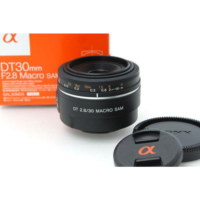 SONY（ソニー） 【全額返金保証】極美品｜ソニー DT 30mm F2.8 Macro SAM SAL30M28 γH431-2N3 ...