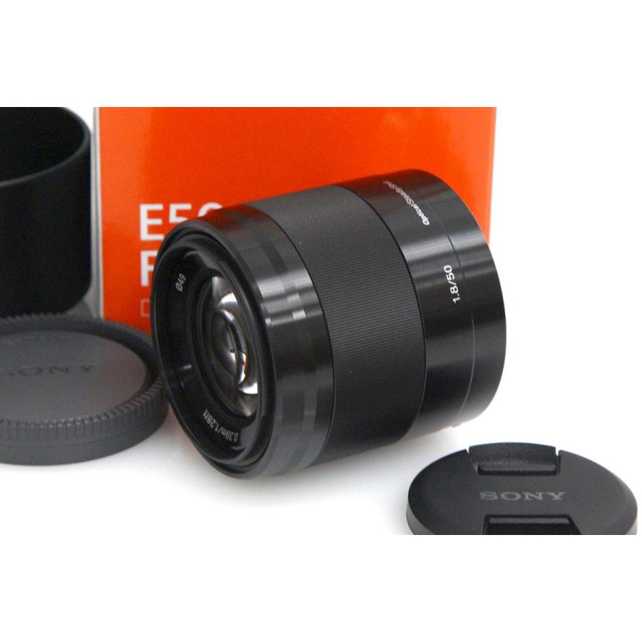 SONY 【全額返金保証】極美品｜ソニー E 50mm F1.8 OSS SEL50F18 (B) ブラック γH3823-2A3 : アキバ ...