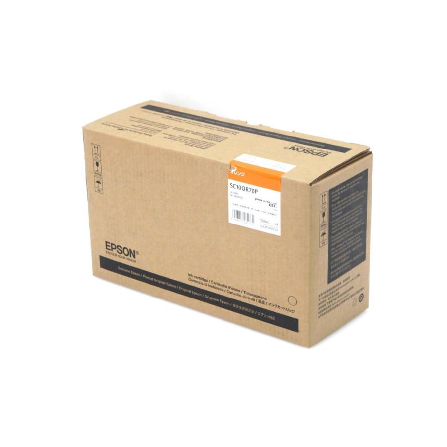 SureColor 未使用品｜エプソン SC10OR70P オレンジ 純正インクカートリッジ 700ml πT843-2G14 : アキバ流通 - 通販 - Yahoo!ショッピング