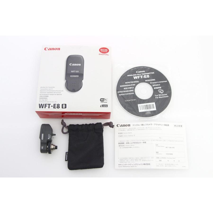 キヤノン 【全額返金保証】極美品｜キヤノン WFT-E8 ワイヤレスファイルトランスミッター γH3951-2D3 : アキバ流通 - 通販 - Yahoo!ショッピング