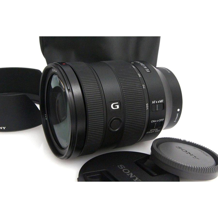 G Lens 【全額返金保証】美品｜ソニー FE 24-105mm F4 OSS SEL24105G CA01-A7578-2A2B SONY 標準ズームレンズ Eマウント 35mmフルサイズ ...