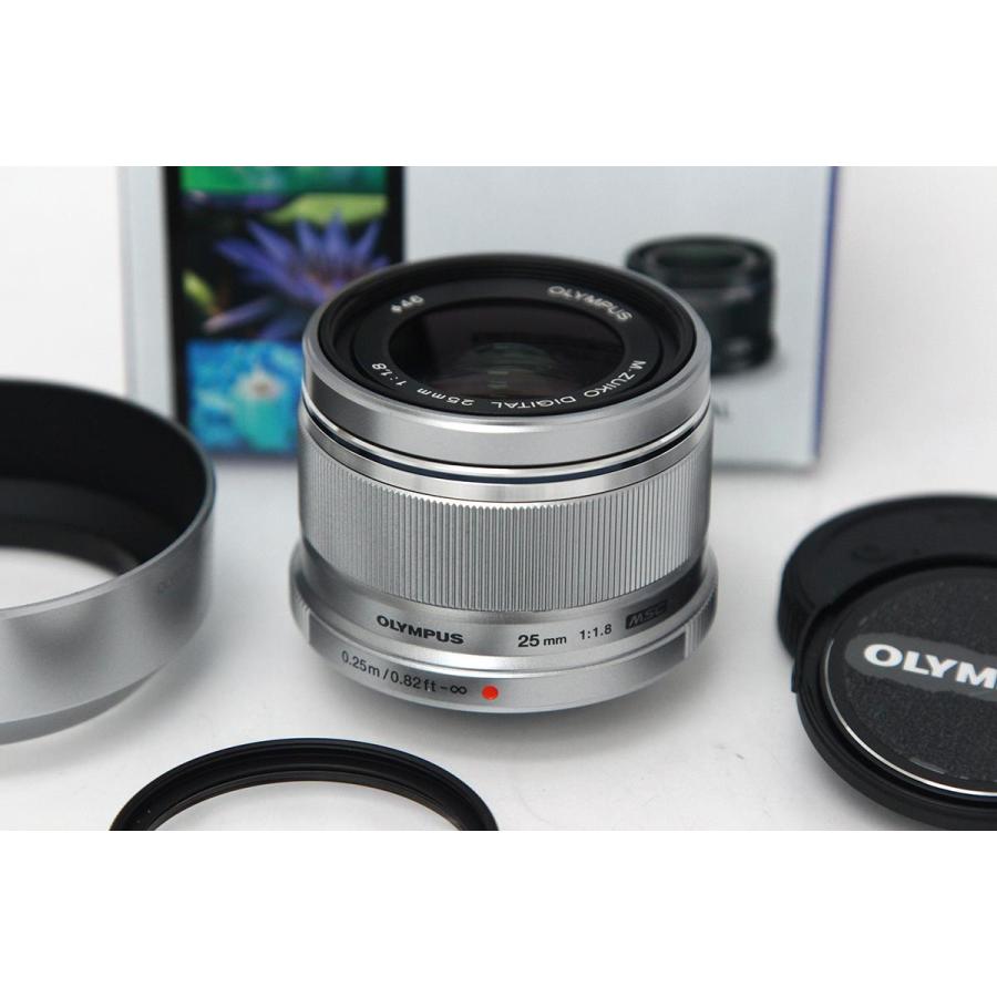 M.ZUIKO 【全額返金保証】美品｜オリンパス DIGITAL 25mm F1.8 シルバー CA01-M1925-2A3 : アキバ流通 ...