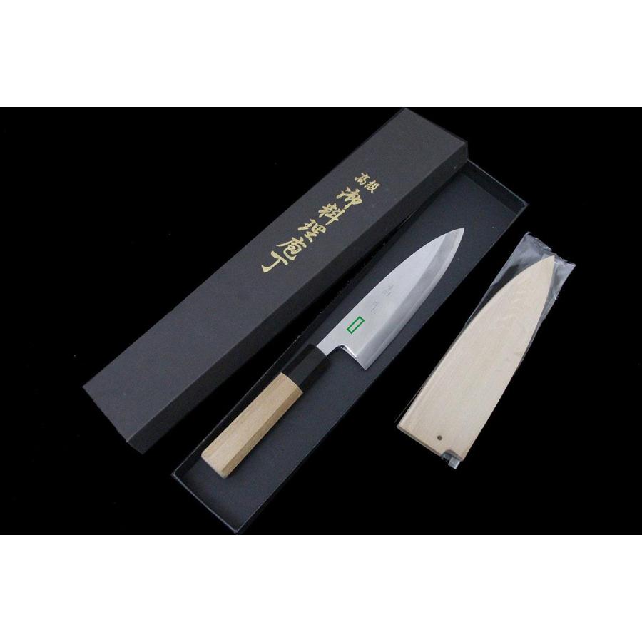 未使用品｜高鳳 相出刃包丁 霞 五寸 青鋼 朴柄 白鞘・箱付 名入 KN02-A8685-2L2B : アキバ流通 - 通販 - Yahoo ...