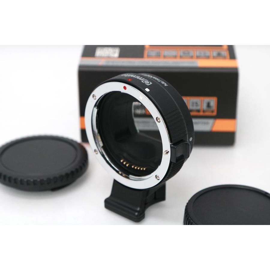 Commlite 【全額返金保証】極美品｜Commlite CM-EF-NEX 電子マウントアダプター ソニーEマウントボディ→キヤノンEFマウントレンズ CA01-M2774-2D3 ...