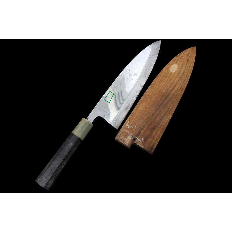 美品｜源泰邦 出刃包丁 霞 七寸 青二鋼 黒檀柄 白鞘付 名入 KN02-A10669-2L3B : アキバ流通 - 通販 - Yahoo!ショッピング