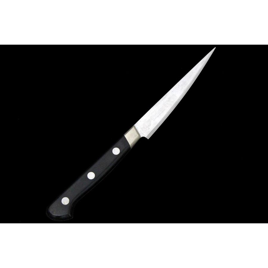 ミソノ刃物 訳有品｜ミソノ ペティナイフ 120mm UX10 鍔付き柄 KN02-A11049-2L1B-ψ 爆買 : アキバ流通 - 通販 - Yahoo!ショッピング