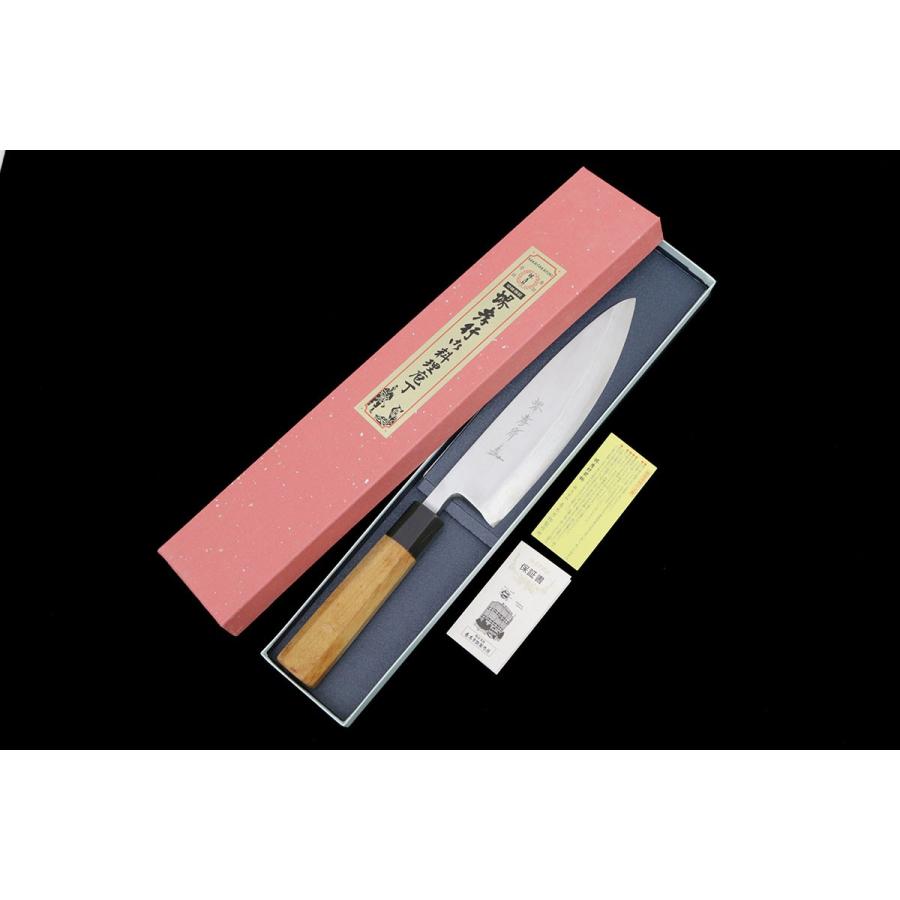 並品｜堺孝行 出刃包丁 七寸 銀三鋼 朴柄 箱付 KN02-B1264-2L2B : アキバ流通 - 通販 - Yahoo!ショッピング
