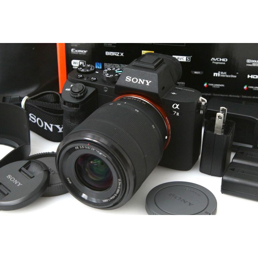 α7 【全額返金保証】美品｜ソニー II ILCE-7M2K ズームレンズキット CA01-R1086-2Q4 : アキバ流通 - 通販 - Yahoo!ショッピング