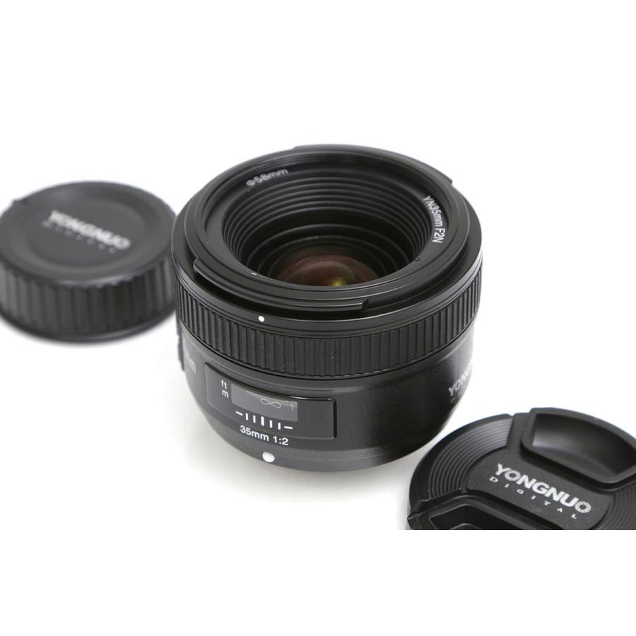 YONGNUO 【全額返金保証】並品｜YONGNUO YN35 mm F2 N ニコンFマウント CA01-B1728-2M6C : アキバ流通 - 通販 - Yahoo!ショッピング