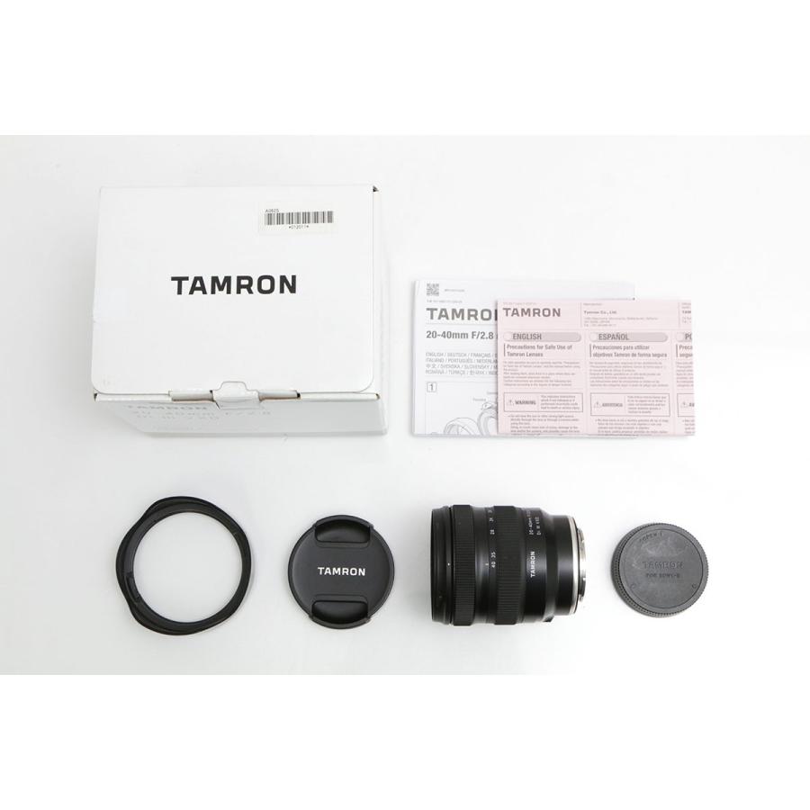 Di 【全額返金保証】並品｜タムロン 20-40mm F/2.8 III VXD Model A062 (ソニー Eマウント用) CA01-B1953-2B3 : アキバ流通 - 通販 ...